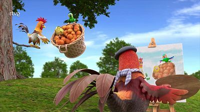 El Reino Infantil | La granja de Zenon - El gallo Pinto pinta | Clan ...