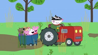 Peppa Pig | El tractor | Clan TVE | Televisión a la carta
